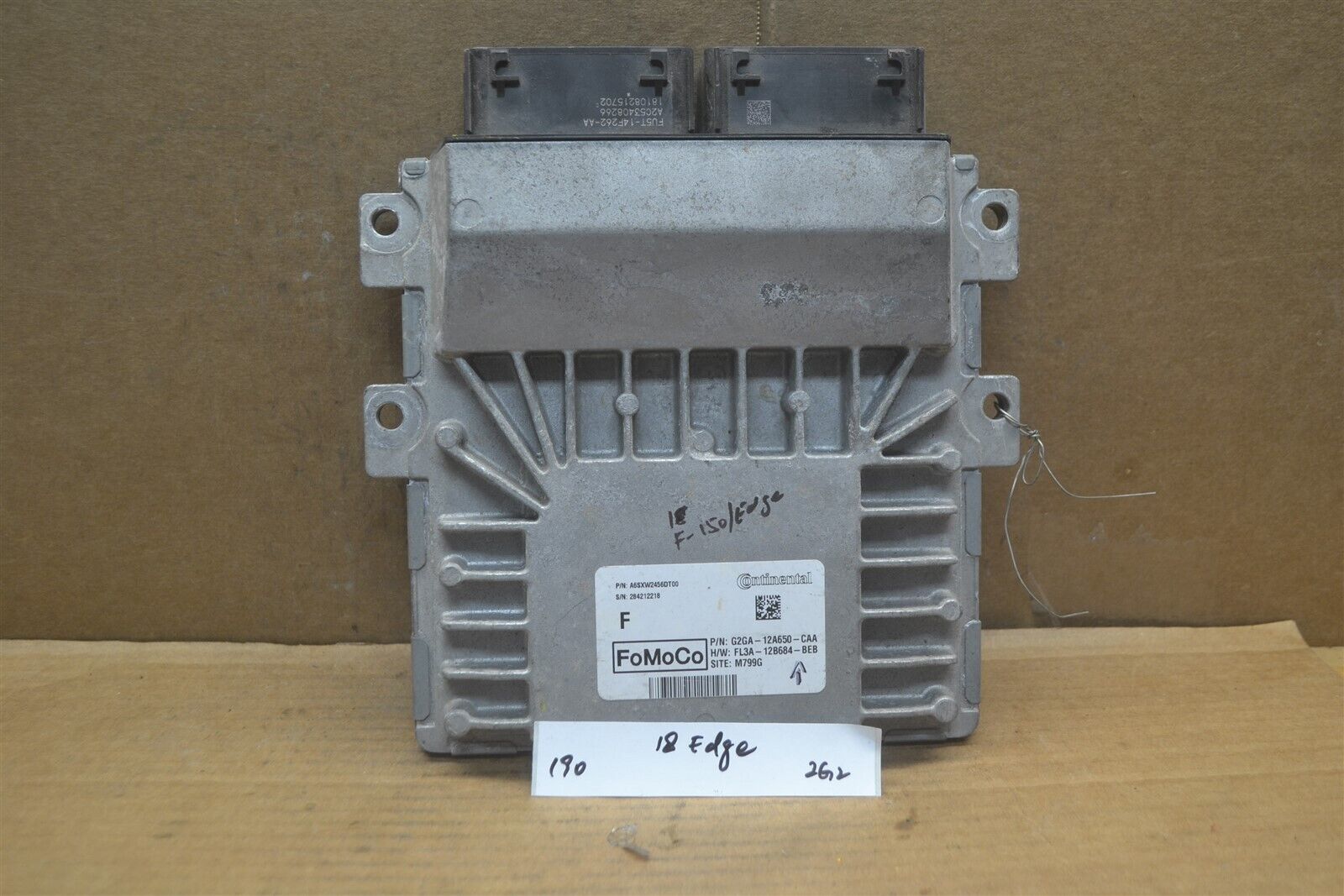 2018 Ford Edge Engine Control Unit ECU G2GA12A650CAA Module 190-2G2 ...