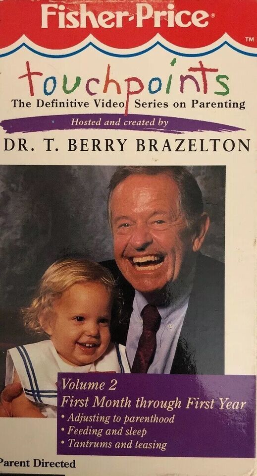 Fisher Price Touchpoints The Definitive Series On Parenting VHS1992 Dr Brazelton - VHS Tapes