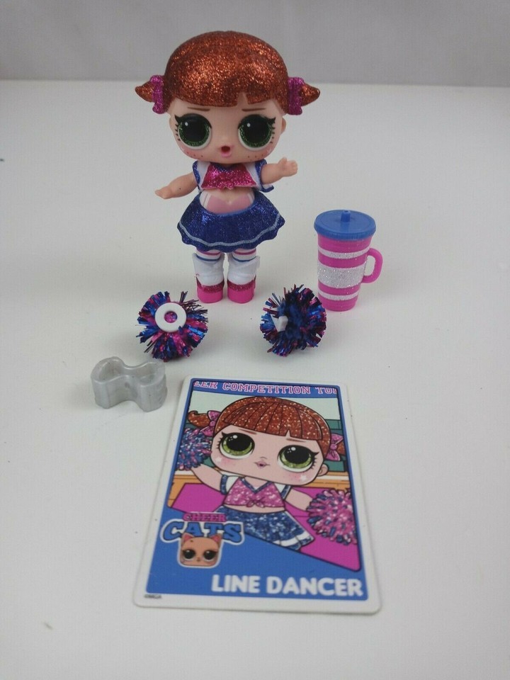 LOL Surprise ALL STAR BBs Cheer Squad Line Dancer Glitter Cheerleader ...