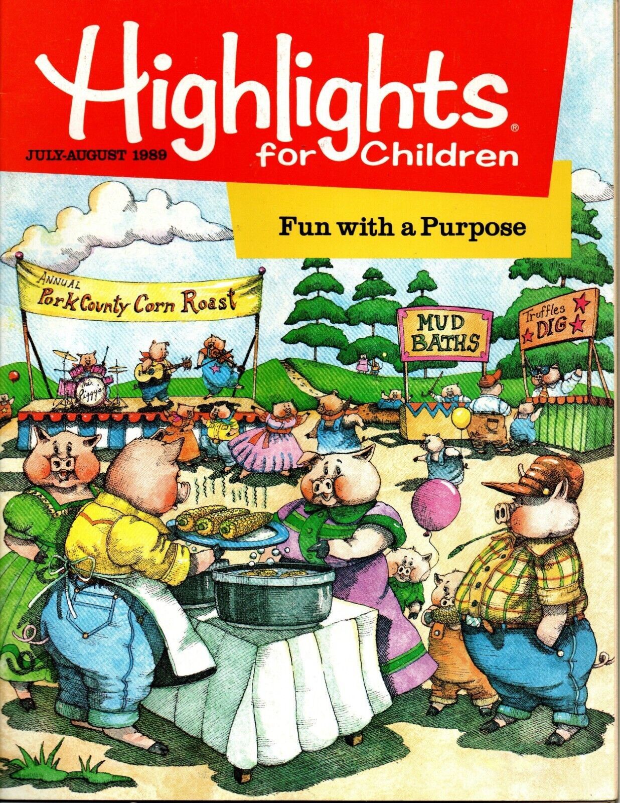 Highlights for Children Magazine July/August 1989 The Secret Place ...