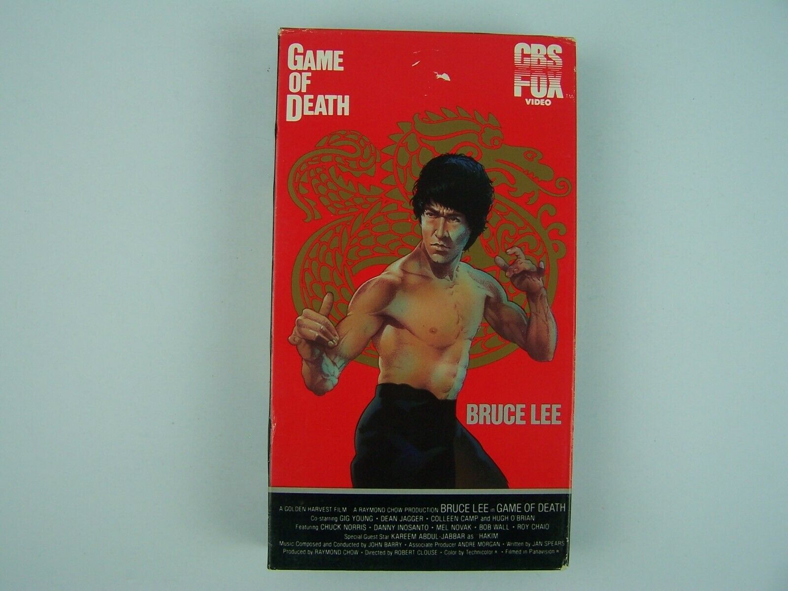 Bruce Lee Game of Death VHS Video Tape Last Movie - VHS Tapes