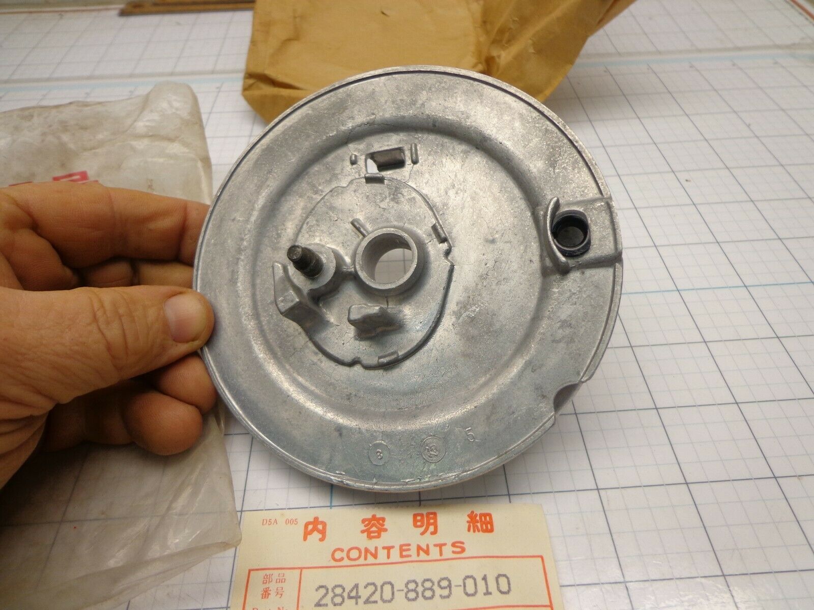 Honda 28420-889-010 Rewind Recoil Starter Reel Pulley - Lawn Mower Parts