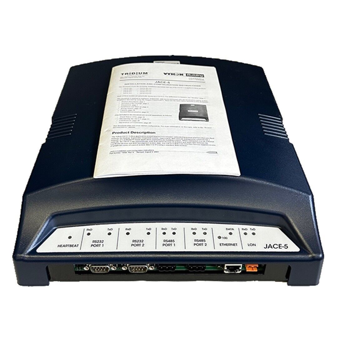 NEW TRIDIUM JACE-512 / JACE512 ENERGY MANAGEMENT CONTROLLER 24Vac 50 ...