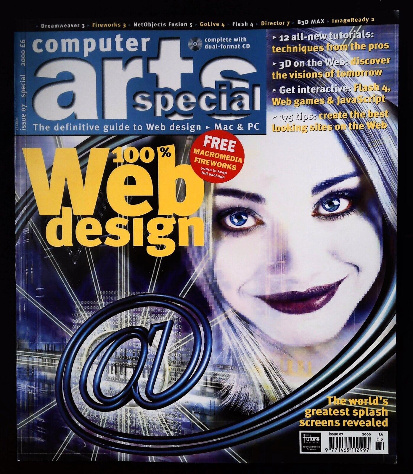 Computer Arts Special Magazine No.7 2000 mbox1469 100% Web Design - No ...