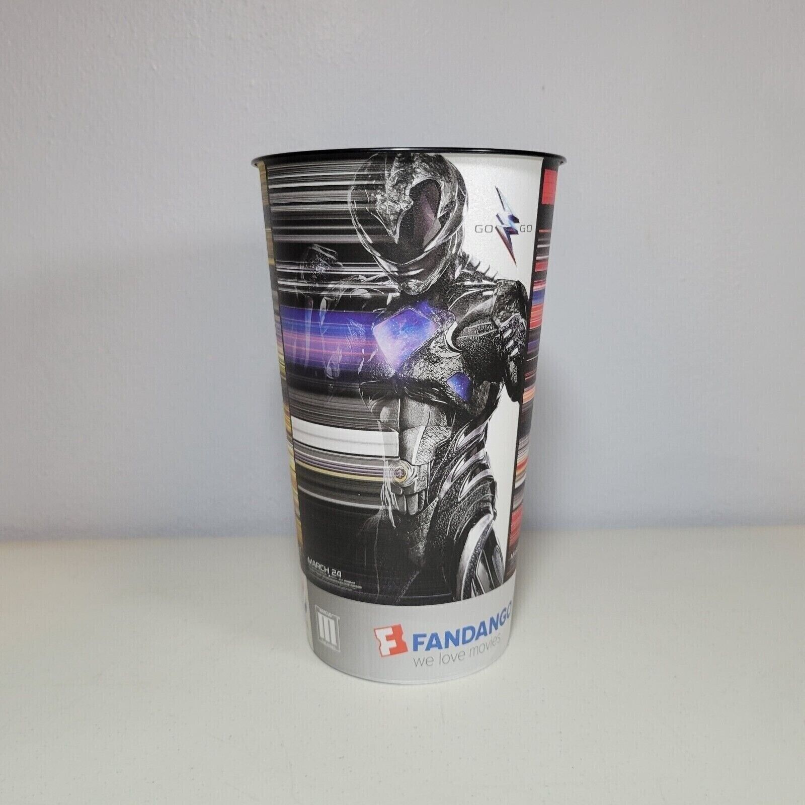 Power Rangers Movie Plastic Cup Marcus Theaters Large Drink 40 Oz 14 ...