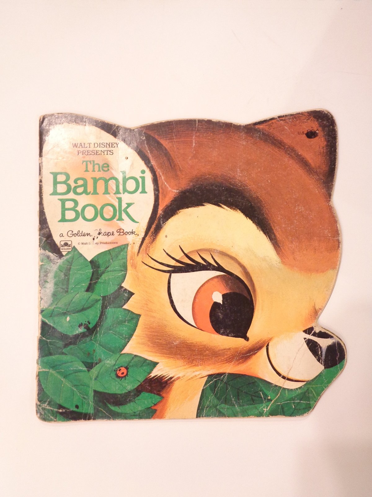 Walt Disney presents The Bambi book (Golden shape book) Crawford, Mel ...