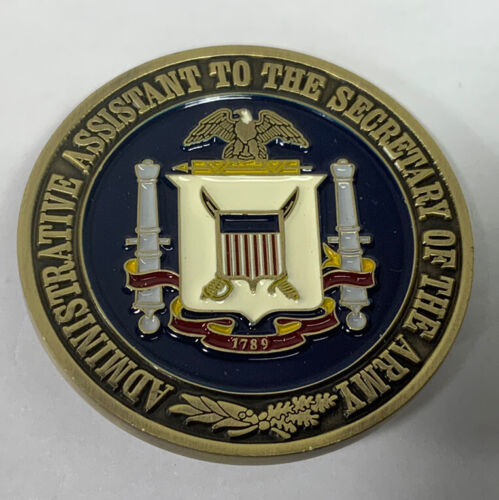 Administrative Assistant to the Secretary of the Army Challenge Coin ...