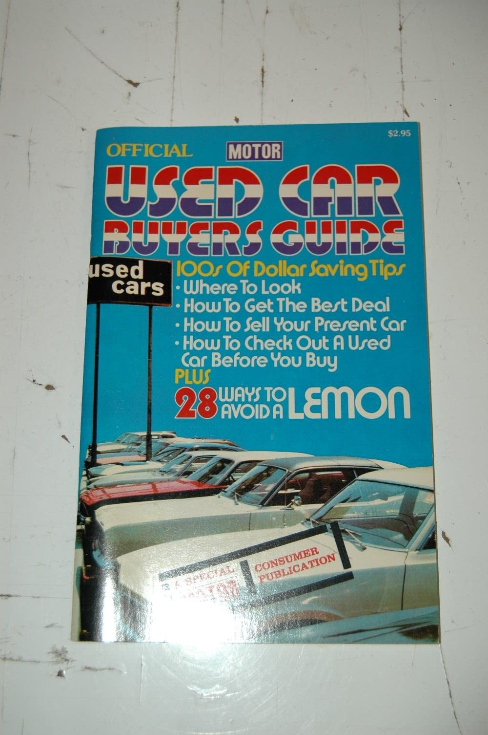 Vintage Motor Used Car Buyers Guide Book 1970 Automotive Avoid a Lemon ...