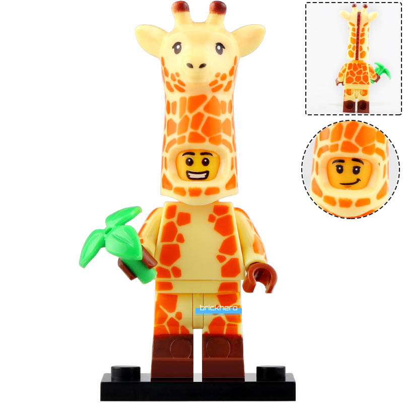 Giraffe Guy from The LEGO Movie 2 Lego Compatible Minifigure Brick Toys ...