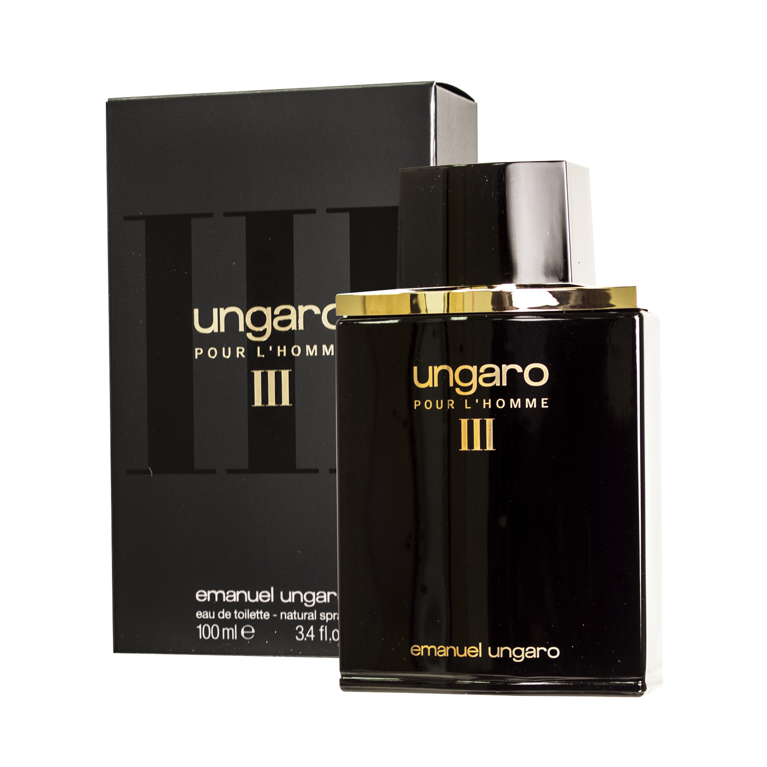 Ungaro Pour L'Homme III by Emanuel Ungaro Men 3.4 fl.oz / 100 ml EDT ...