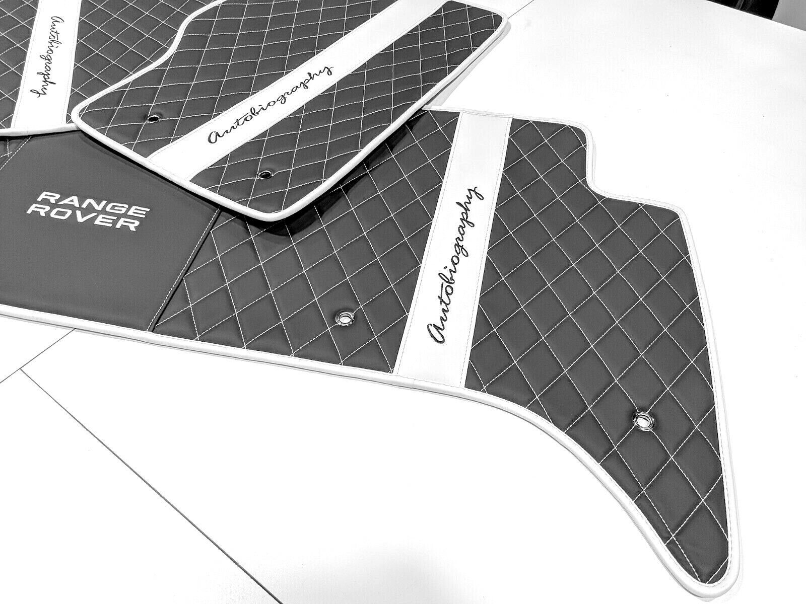 2019 Range Rover Autobiography Custom Eco Leather Floor Mats, Trunk ...