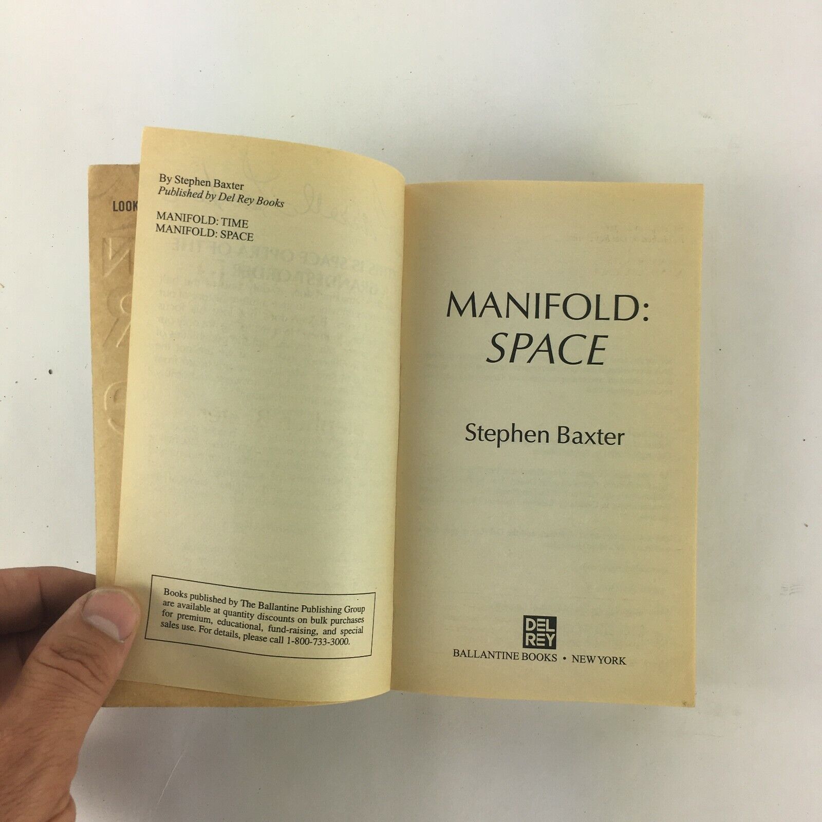 Stephen Baxter Manifold Space Breathtaking in its Originality and Scope ...
