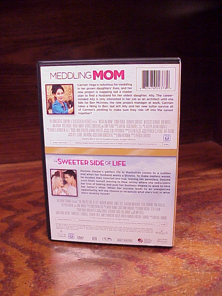Hallmark Channel Movie Double Feature DVD, Used, Meddling Mom, The ...