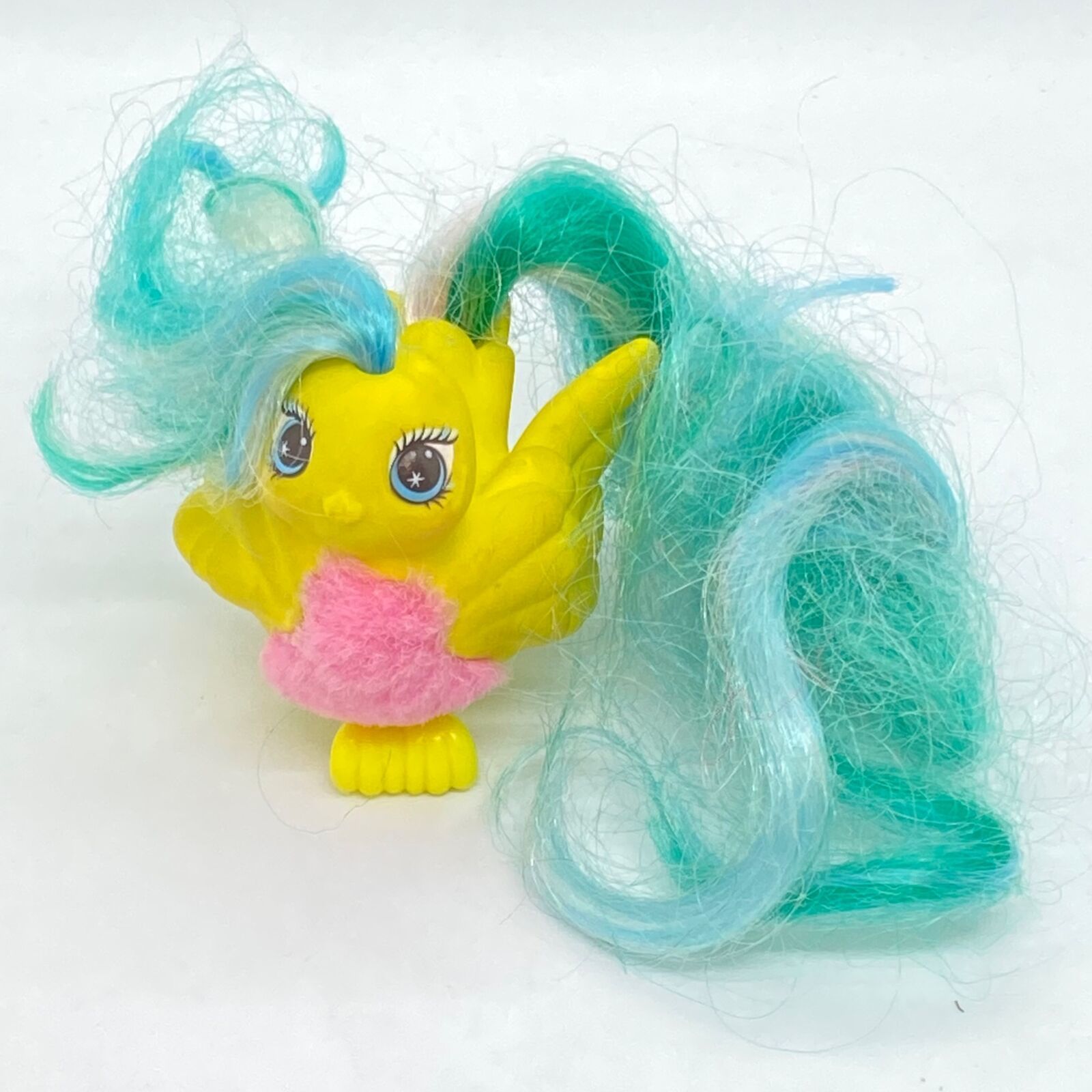 Fluffy Tails Fuzzy Tummies FairyTails Hasbro Vintage Bird MLP 1980s Toy ...