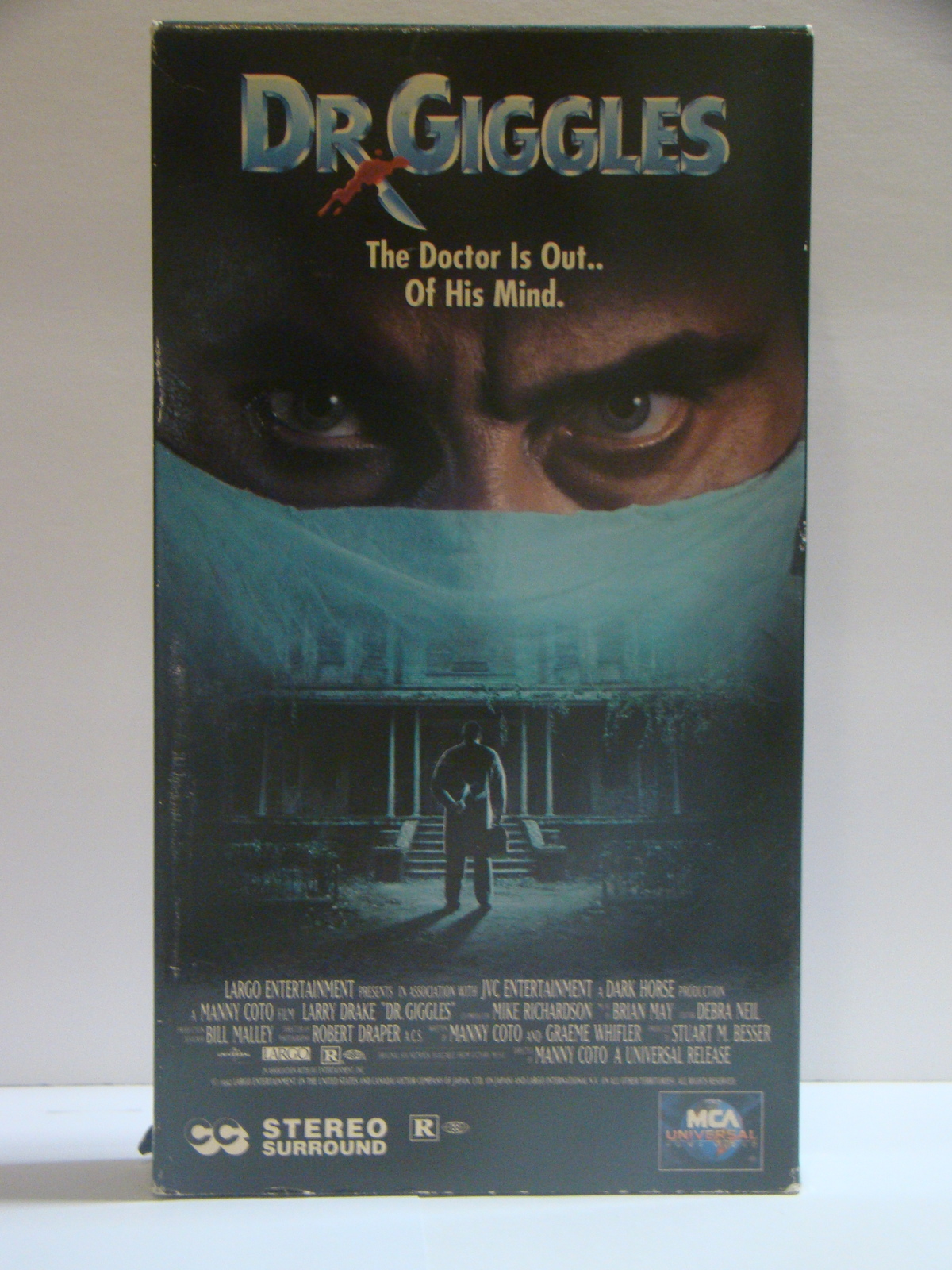 DR. GIGGLES The Doctor Is Out.. Of His Mind. (VHS) - VHS Tapes