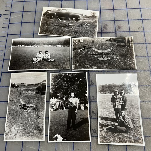 Vintage Photograph 1946 Austin Texas RC Planes Model Planes Toy Planes ...