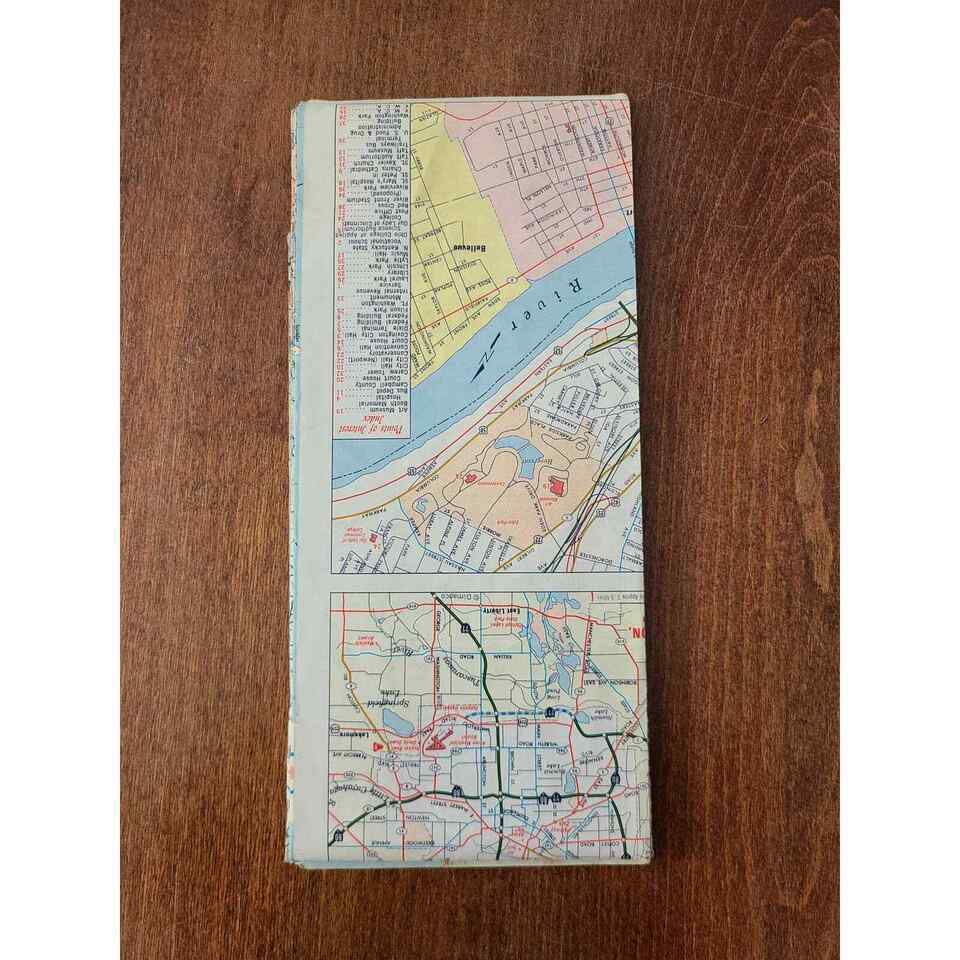 Ohio Road Map Courtesy of Sunoco 1969-70 Edition - Maps & Atlases