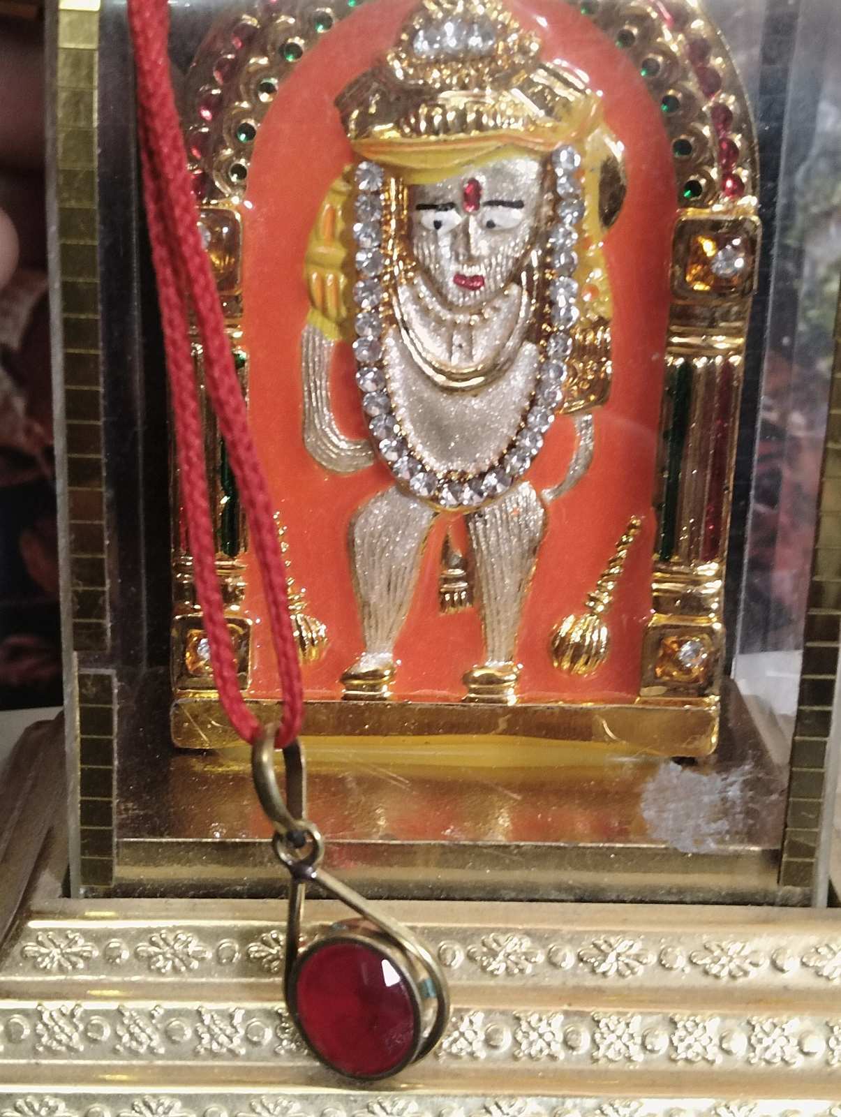 Hindu God Hanuman Temple Balaji Powerful Locket Protection from Evil ...