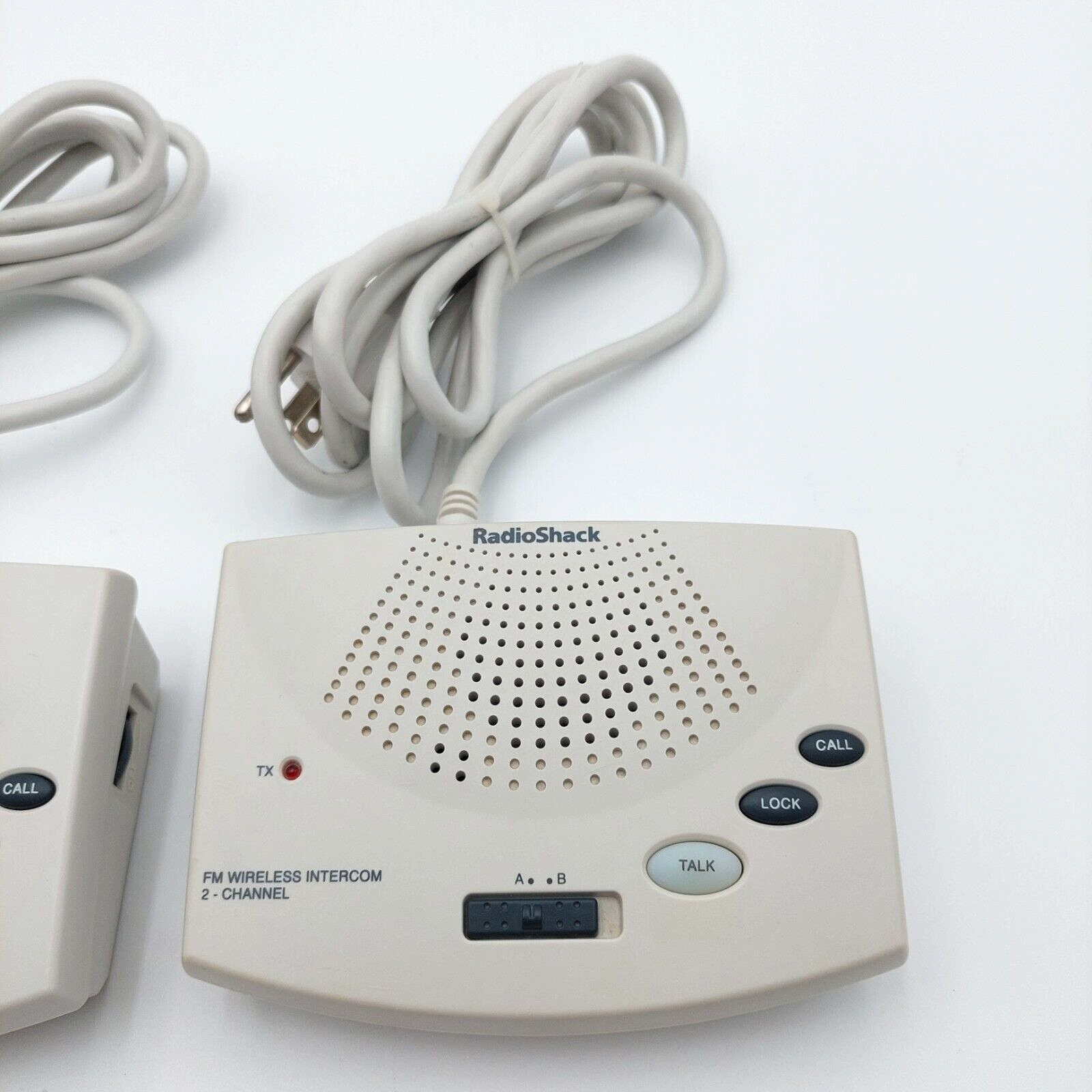 Radio Shack 2-Channel Intercom System FM Wireless Mountable 43-3106 ...