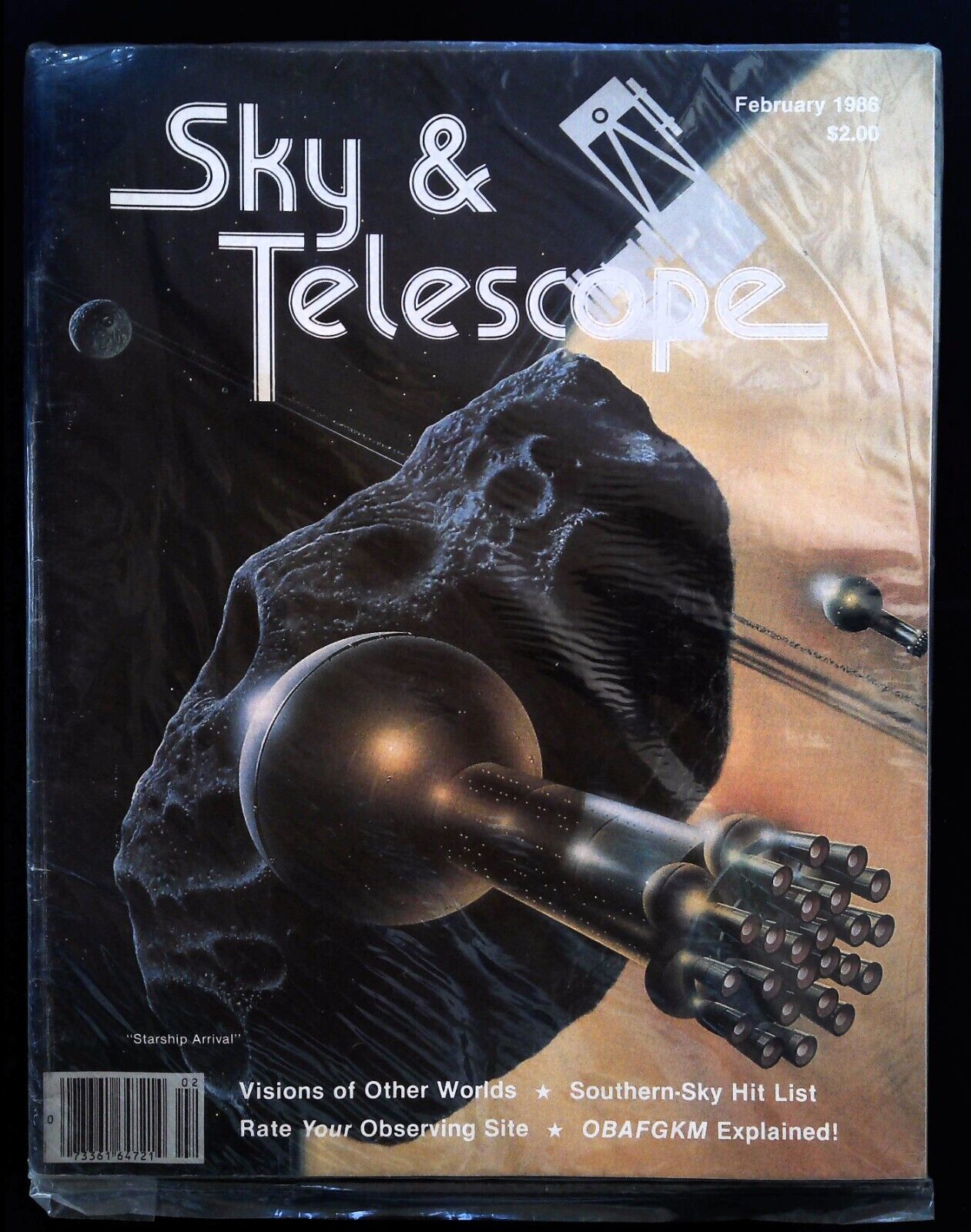 Sky & Telescope Magazine February 1986 mbox1526 OBAFGKM Explained ...