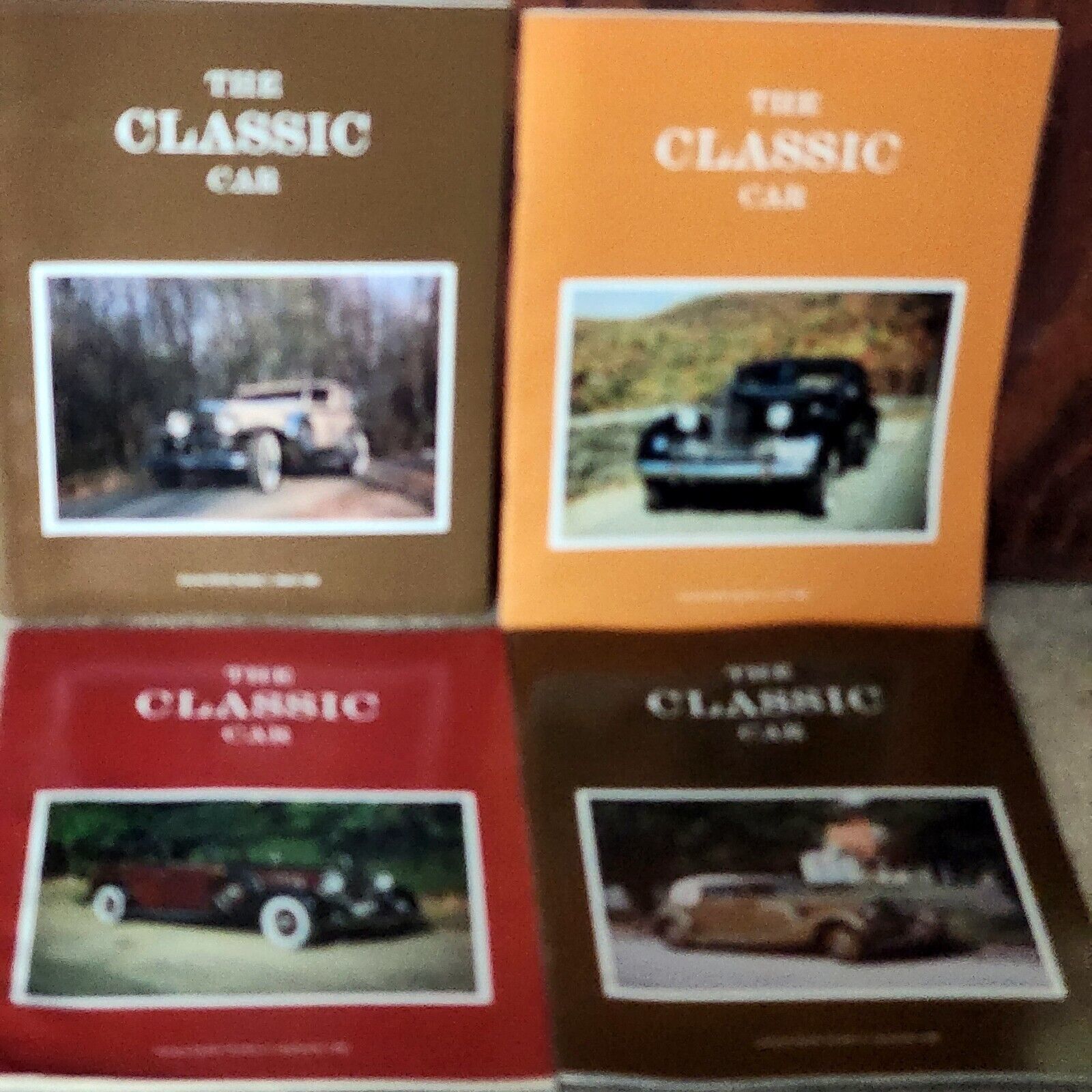 1989 The Classic Car Magazine 4 Issues Full Year Lot Car Club America ...