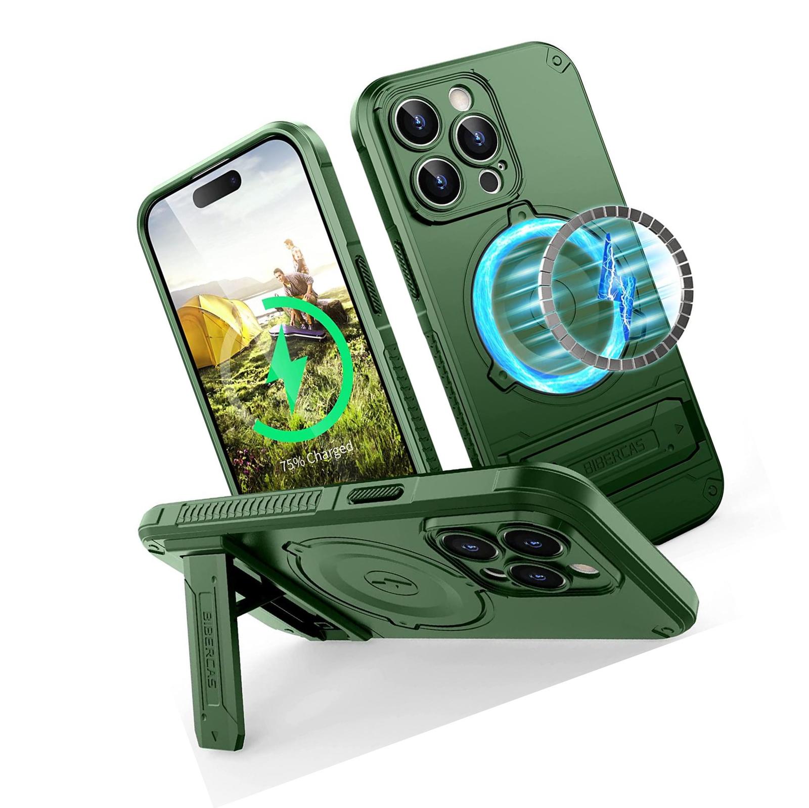 for iPhone 14 Pro Max Case with MagSafe, 3 Stand - Cases, Covers & Skins