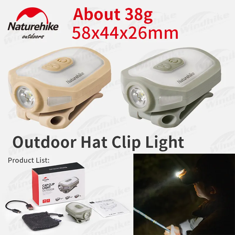 Naturehike Mini Led Light Clamp Lamp Clip on Cap Clothes Backpack ...
