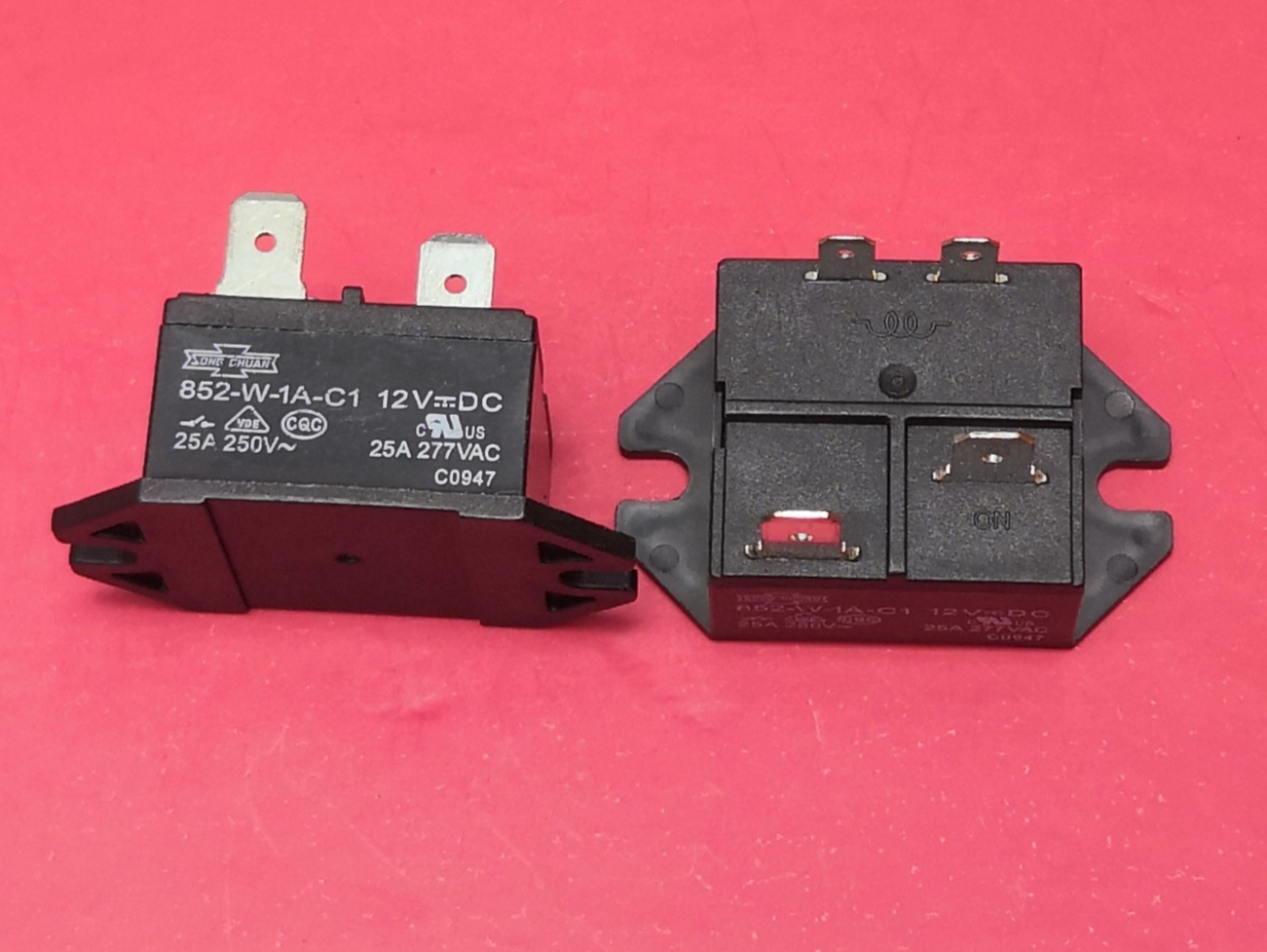 852-W-1A-C1, 12VDC Relay, SONG CHUAN Brand New!! - Other