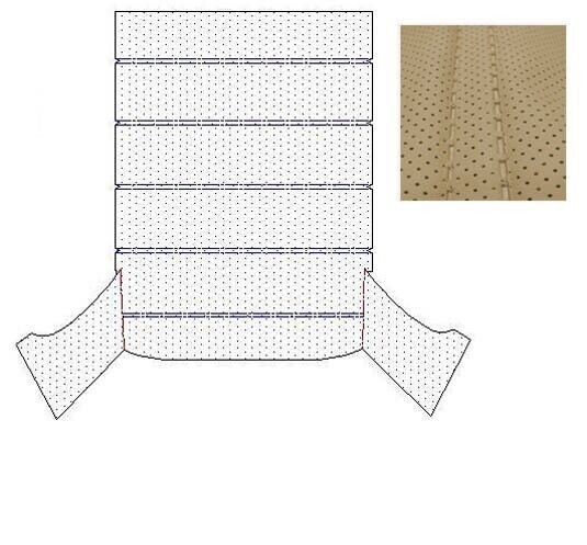 FOR MERCEDES W109 Roof Ceiling Sky Headliner Prf WITHOUT SUNROOF FIT ...