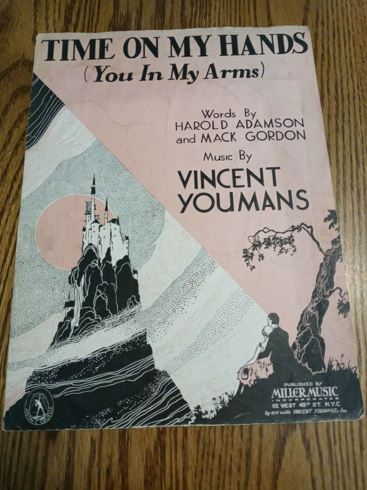Time On My Hands You In My Arms Sheet Music - Vintage & Antique