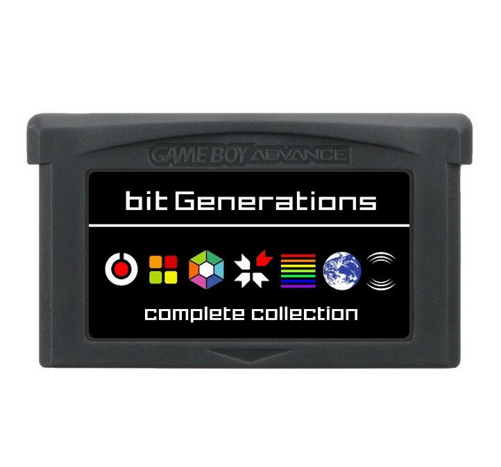 Bit Generations Collection GBA Nintendo Game Boy Advance Soundvoyager ...