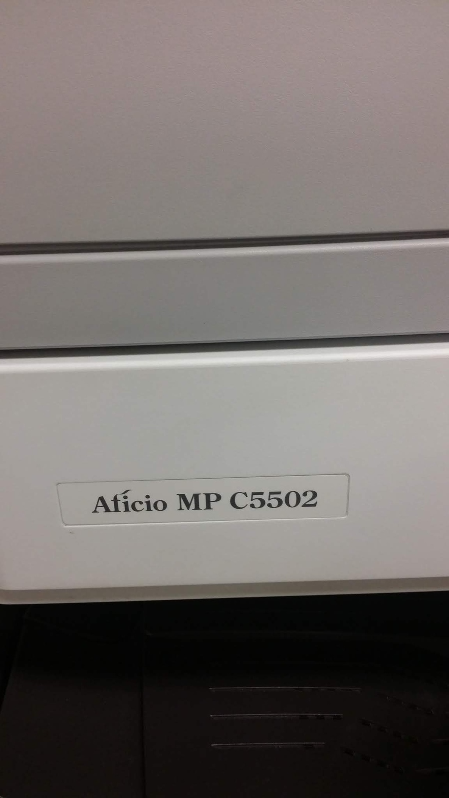 Ricoh Aficio MP C5502 Color Laser Copier Printer - Copiers