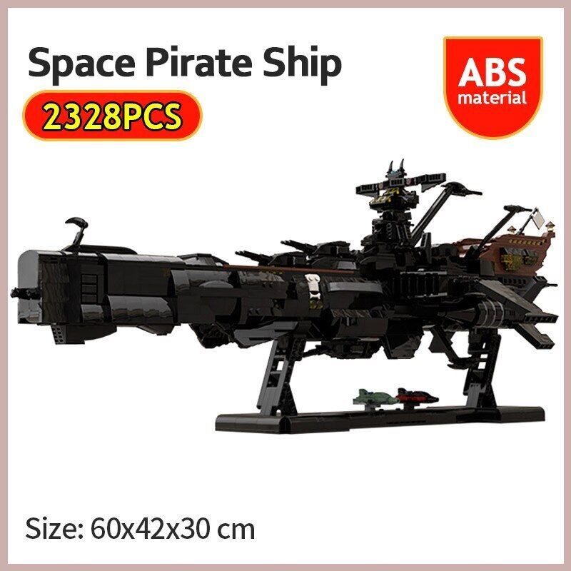 Space Pirate Ship Building Blocks Arcadia Captain Harlock Albator ...