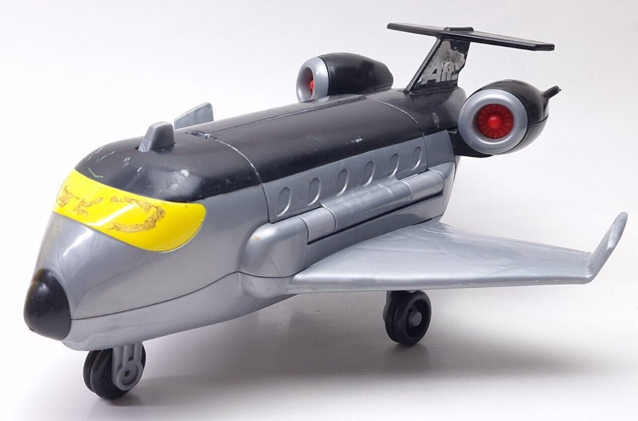 2011 Disney Pixar Cars 2 SIDDELEY SPY Jet Plane *DAMAGED* - Action Figures