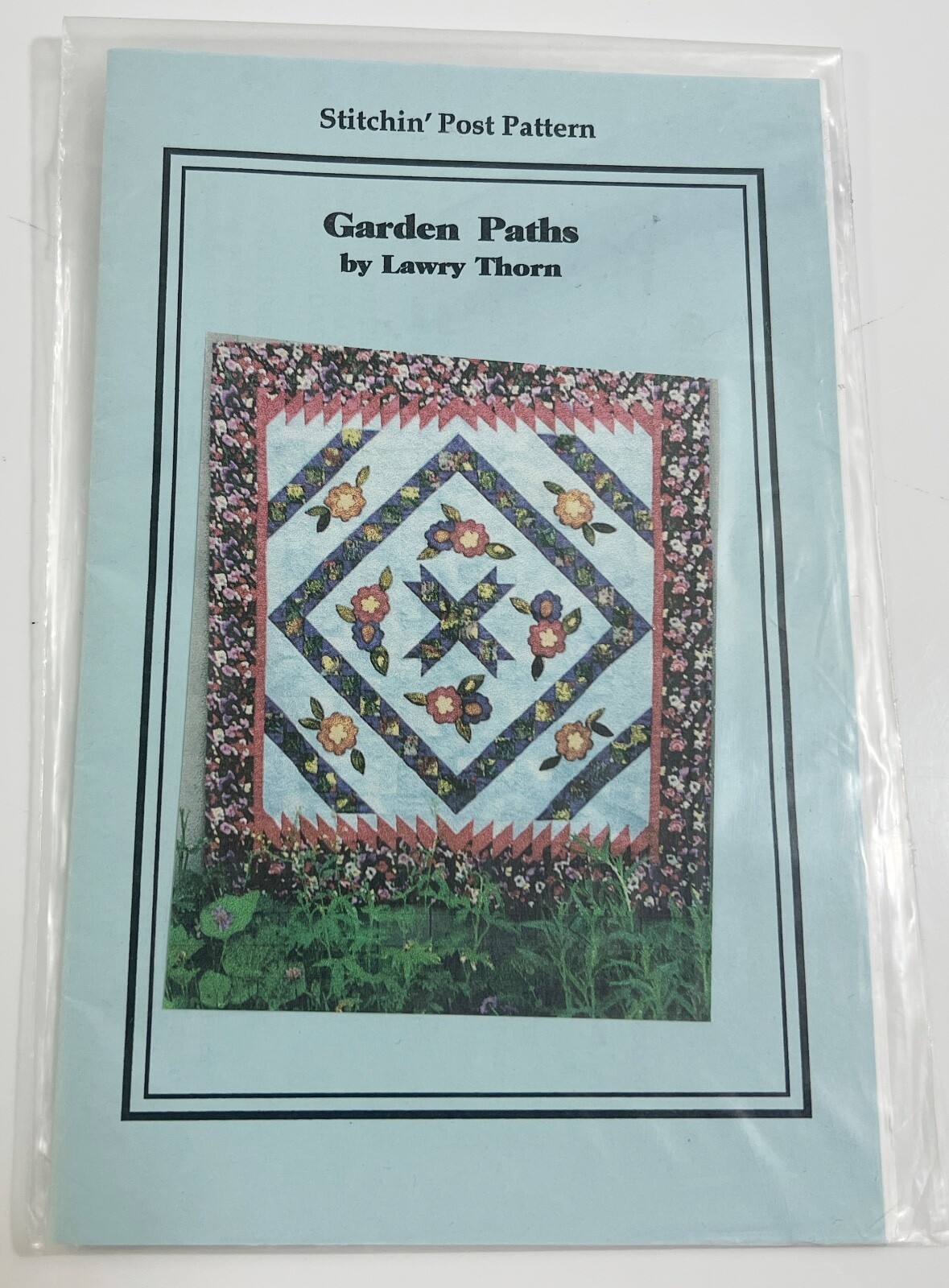 Stitchin' Post Pattern Garden Paths 50"x56" and 50 similar items