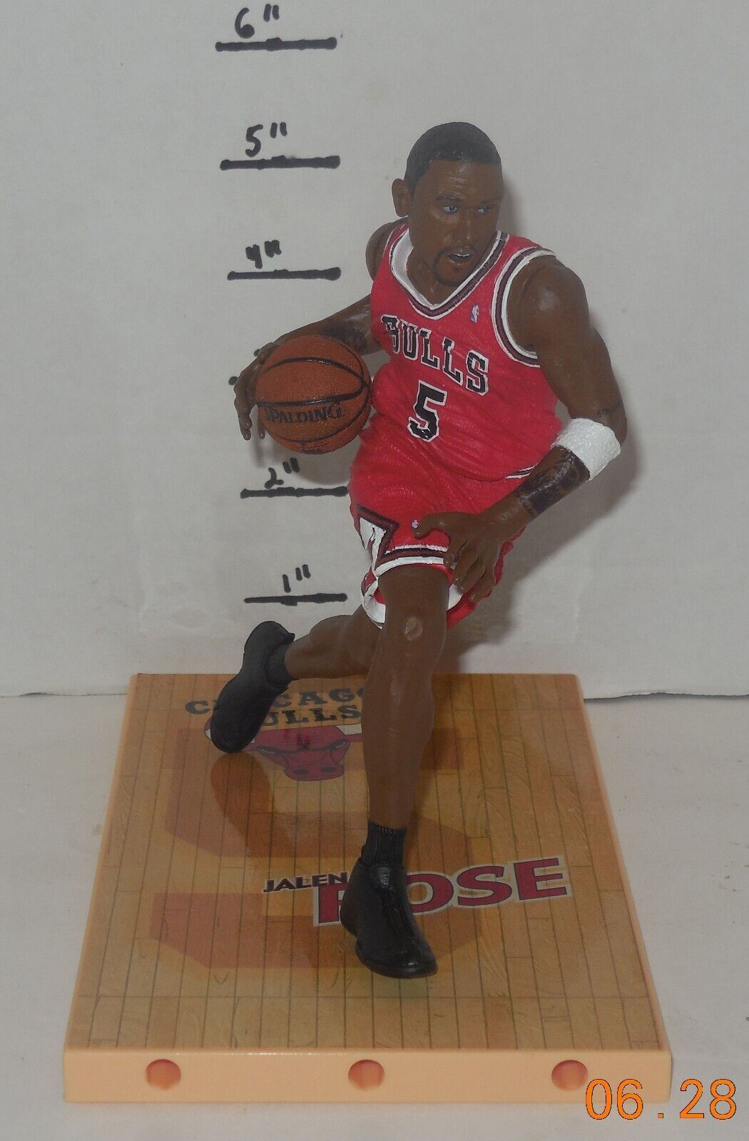 McFarlane NBA Series 4 Jalen Rose Action Figure VHTF Basketball Red ...
