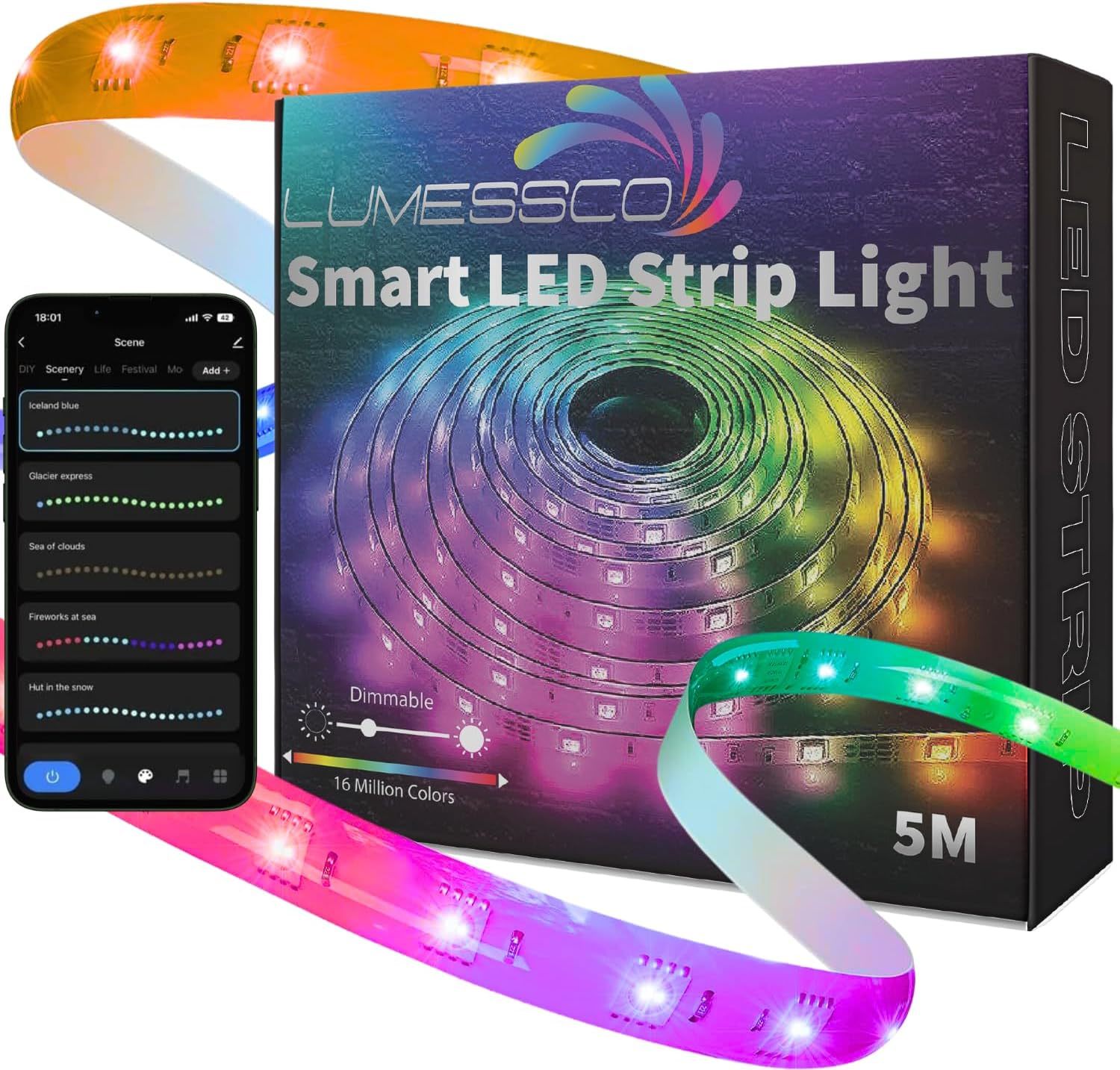 Smart Led Strip Light - Led Light Strip, Diy and 50 similar items