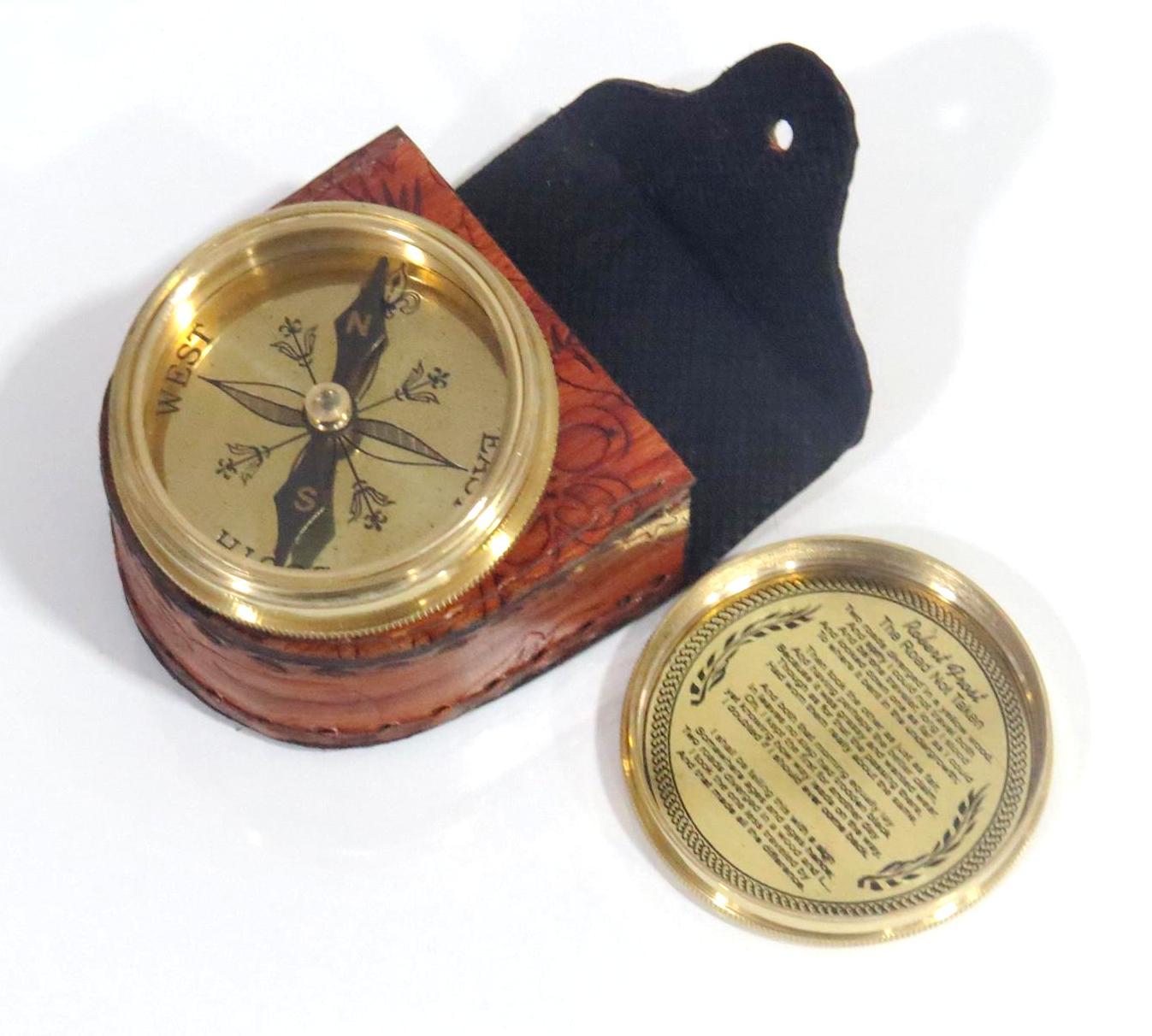 Nautical Brass Compass Integrity,Responsibility,Forgiveness,Compassion ...