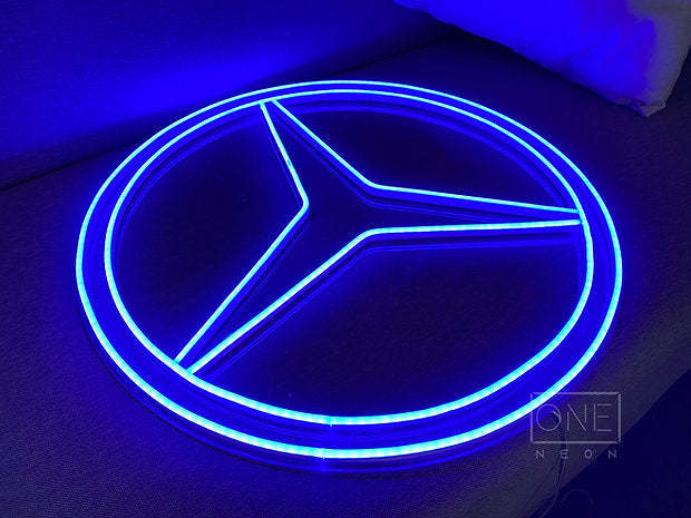 Mercedes Logo | LED Neon Sign - Other Home Décor