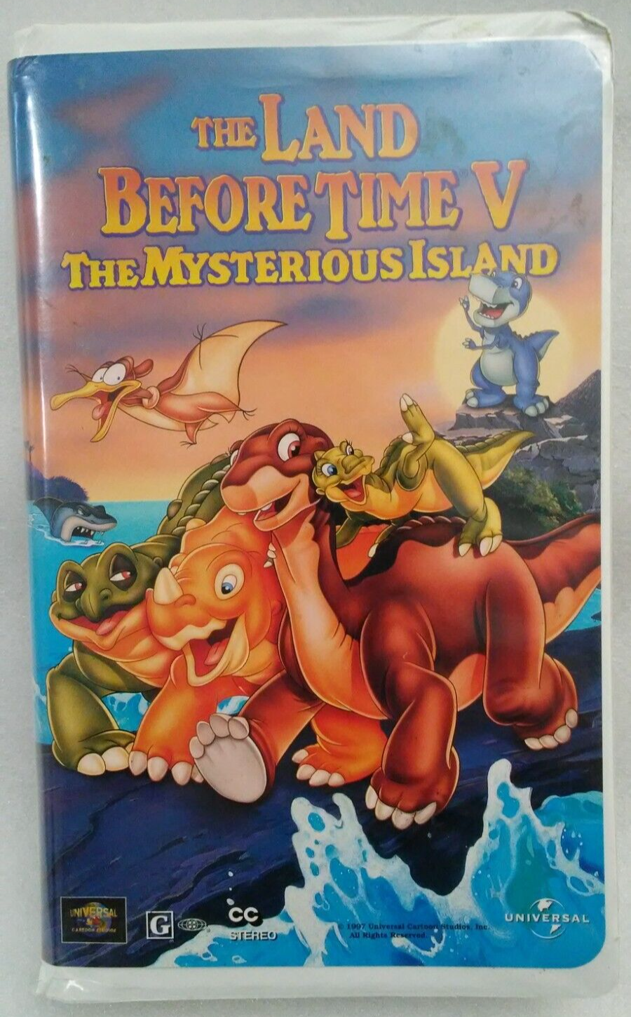 VHS The Land Before Time V: The Mysterious Island (VHS 1997 Clamshell ...