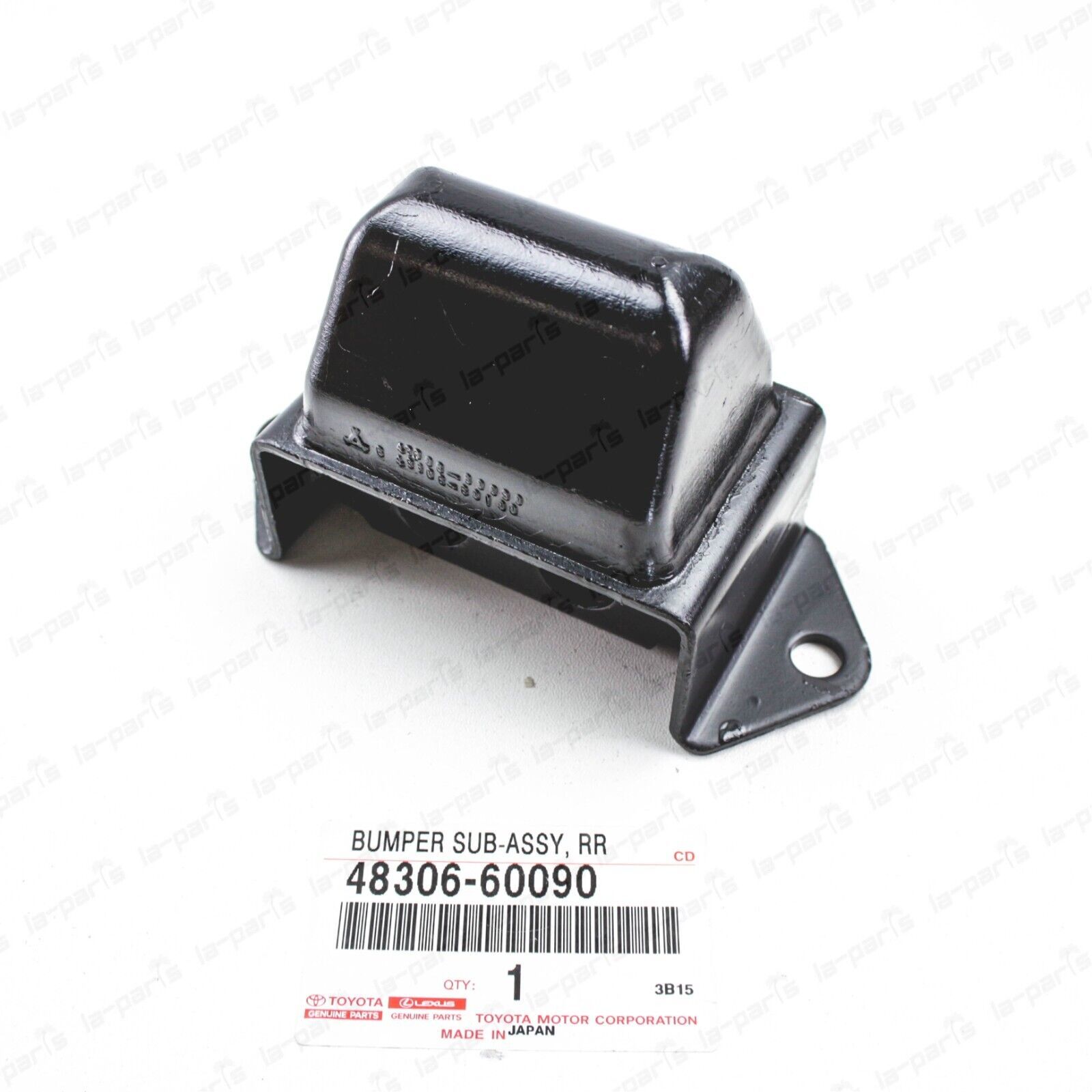 New Genuine Toyota 1991-1997 Toyota Land Cruiser Rear Spring Bumper ...