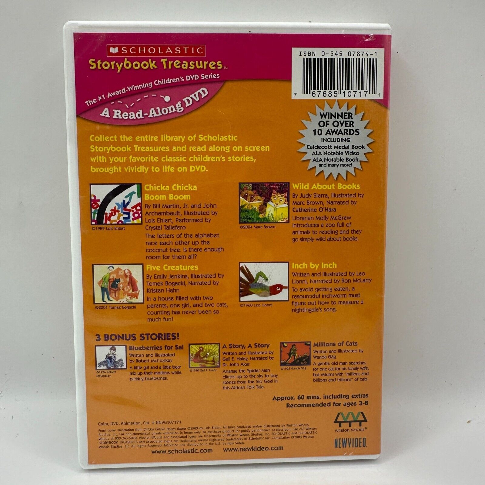 Scholastic Storybook Treasures Read-Along DVD: Chicka Chicka Boom Boom ...