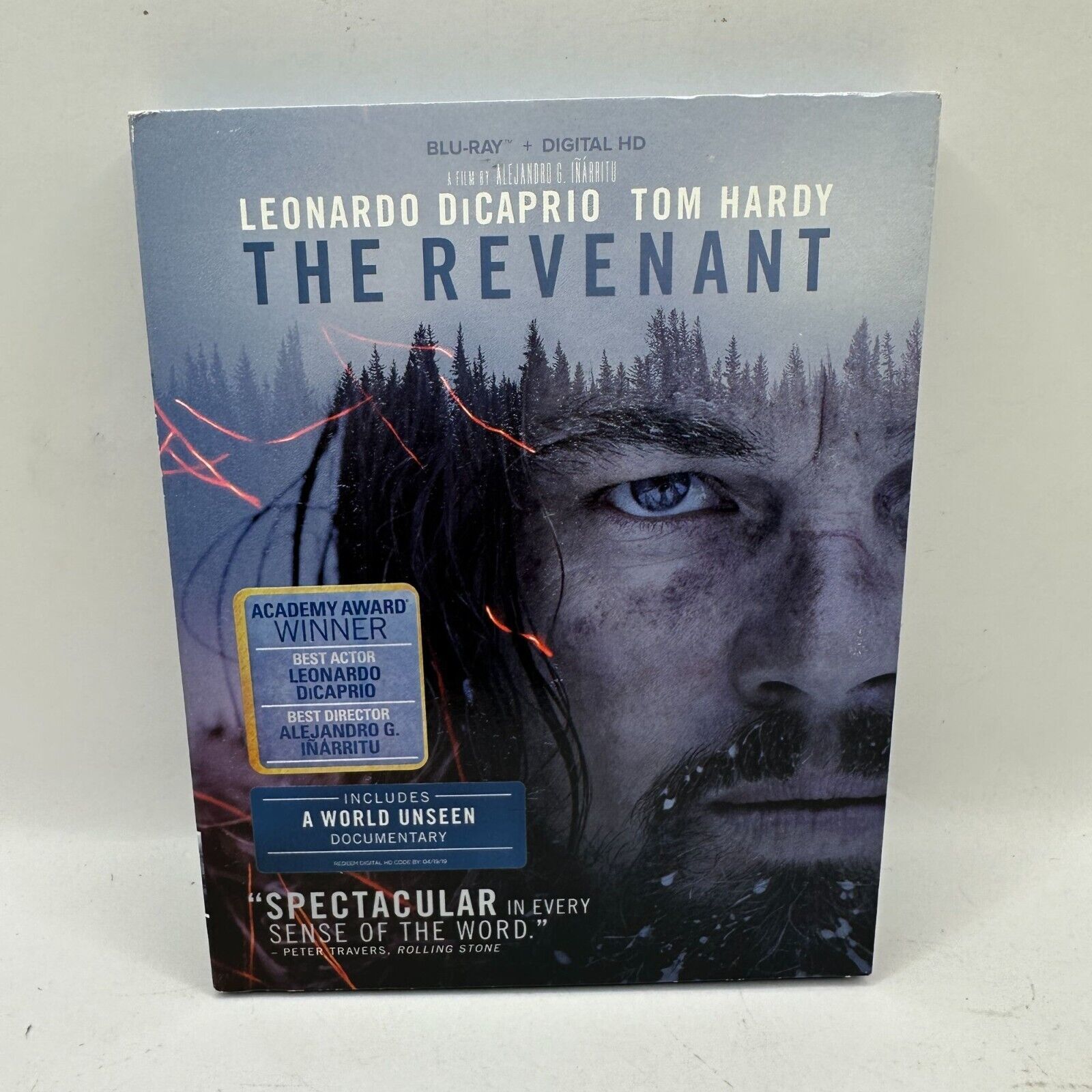 The Revenant Blu-ray Movie Rated R 20th Century Fox Leonardo DiCaprio ...