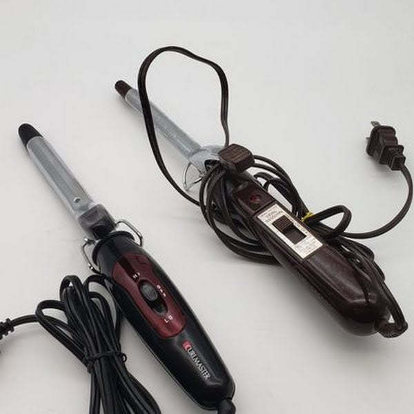 Lot of 2 Curling Irons; Vidal Sassoon, CurlMaster - Straightening ...