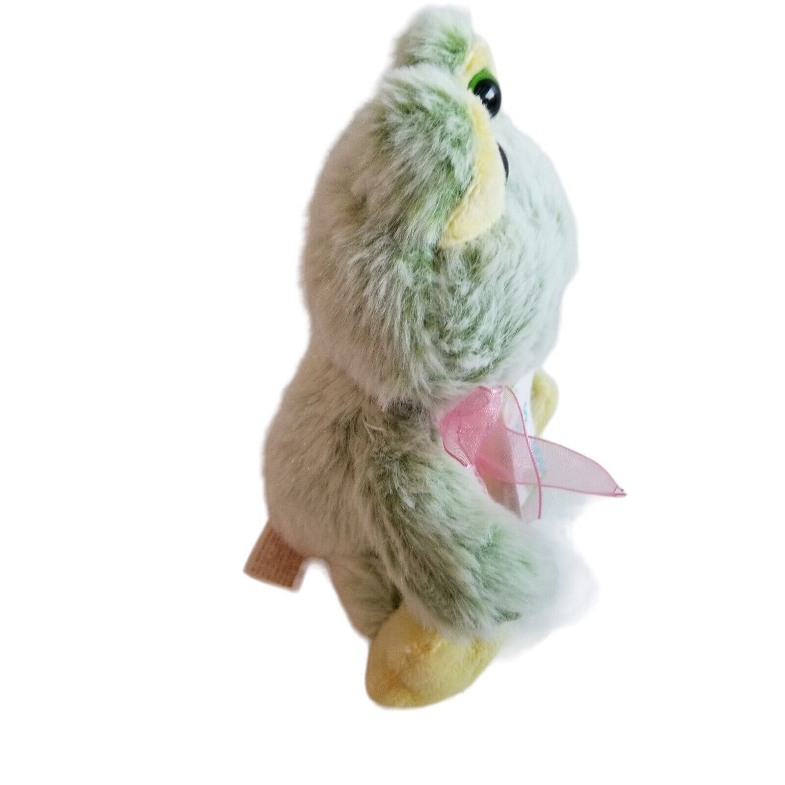 Dan Dee Frog Plush Stuffed Animal Farm Friends Easter Soft Smile Prince ...