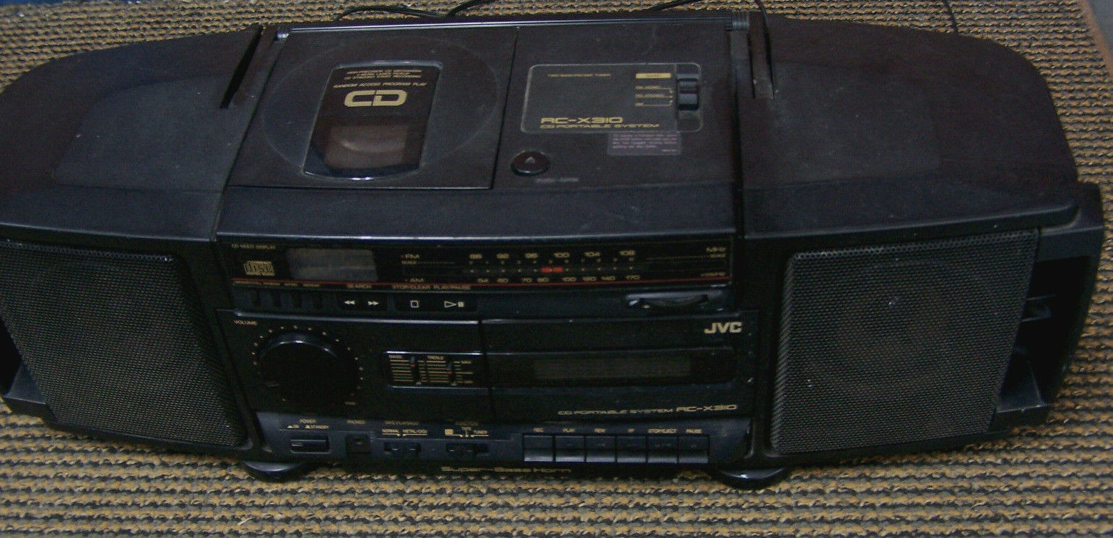 JVC ac-x310 Boombox am fm tape CD super bass and 48 similar items