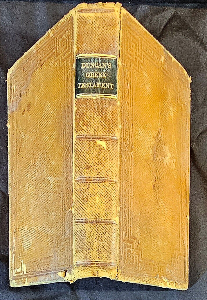 Gulielmo, Duncan, ed., NOVUM TESTAMENTUM GRAECE - New Testament in ...