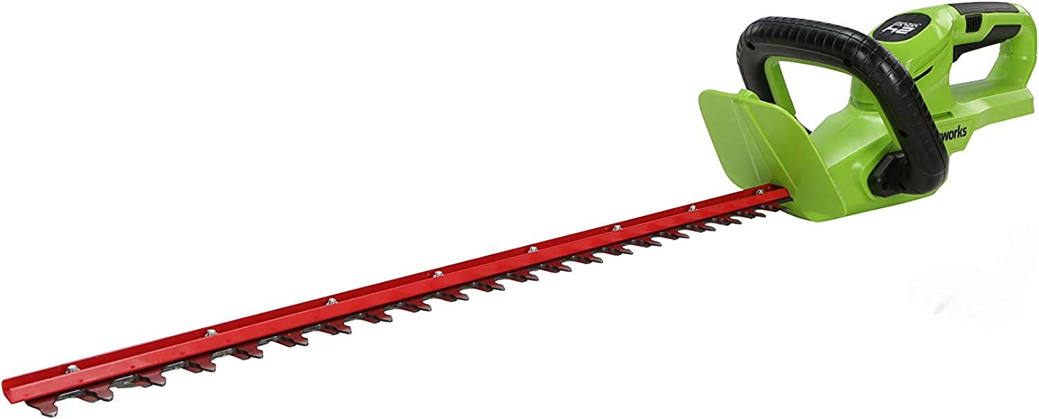 Greenworks 24V 22" Cordless Rotating Handle Hedge Trimmer, Tool Only ...