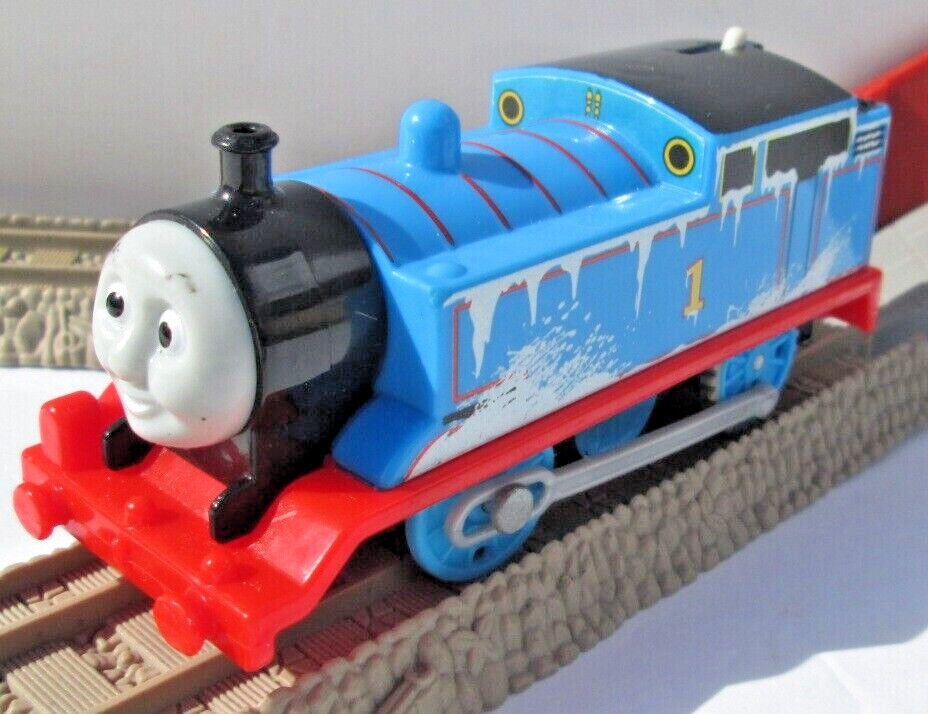 Thomas & Friends TrackMaster Snowy Snow Thomas #1 Engine 2013 - Action ...