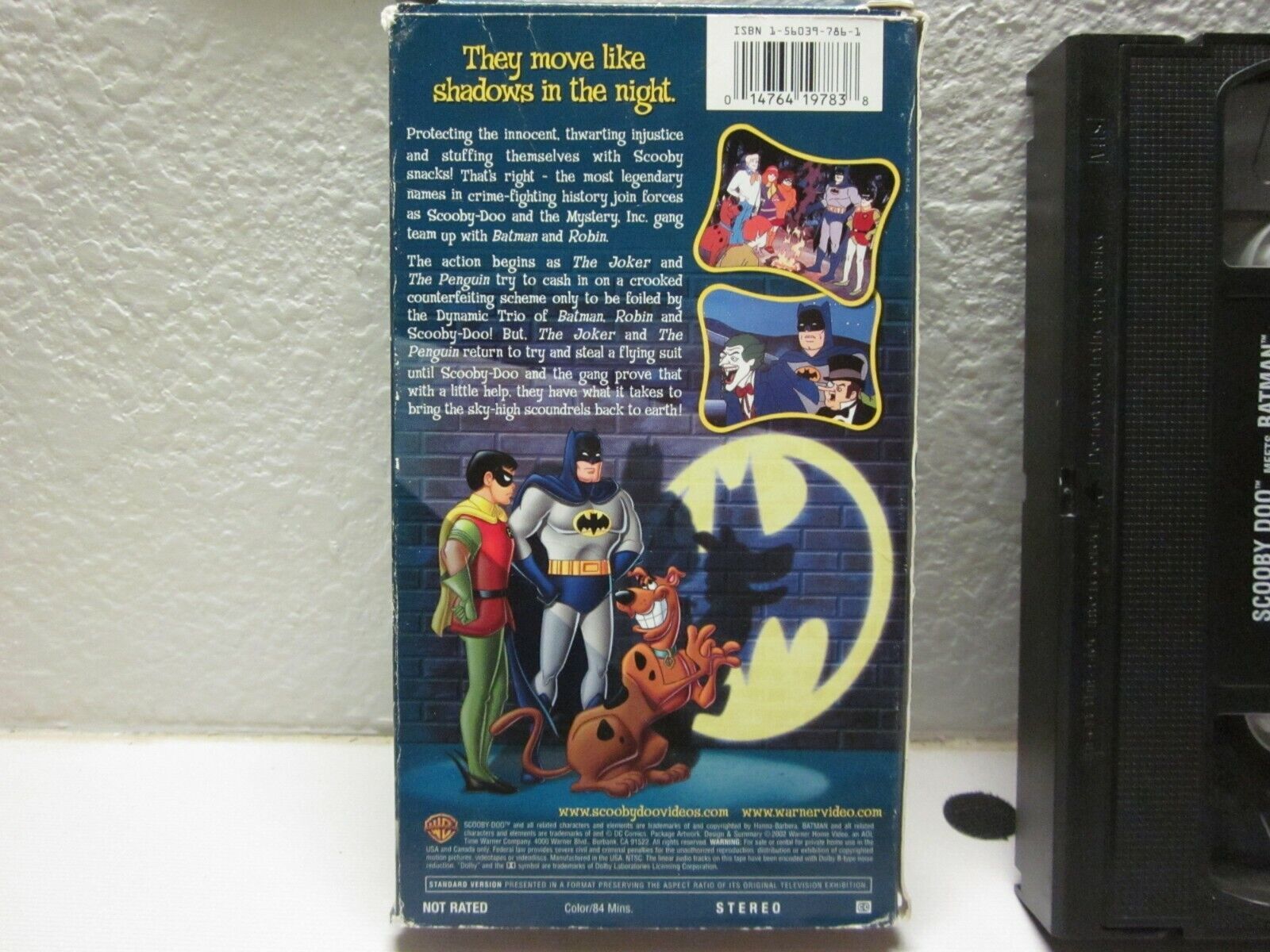 Scooby-Doo Meets Batman VHS (2002) - VHS Tapes